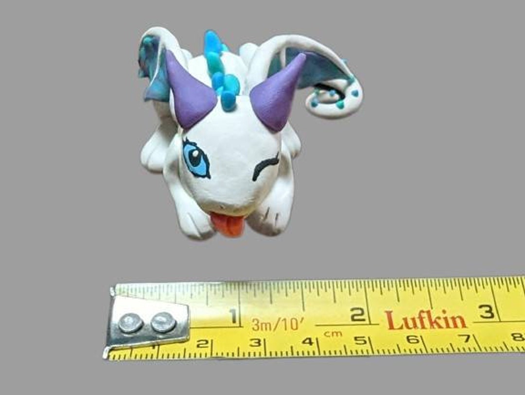 Whimsical Summer Dragon, Winking Dragon, Playful Fantasy Sculpture ...