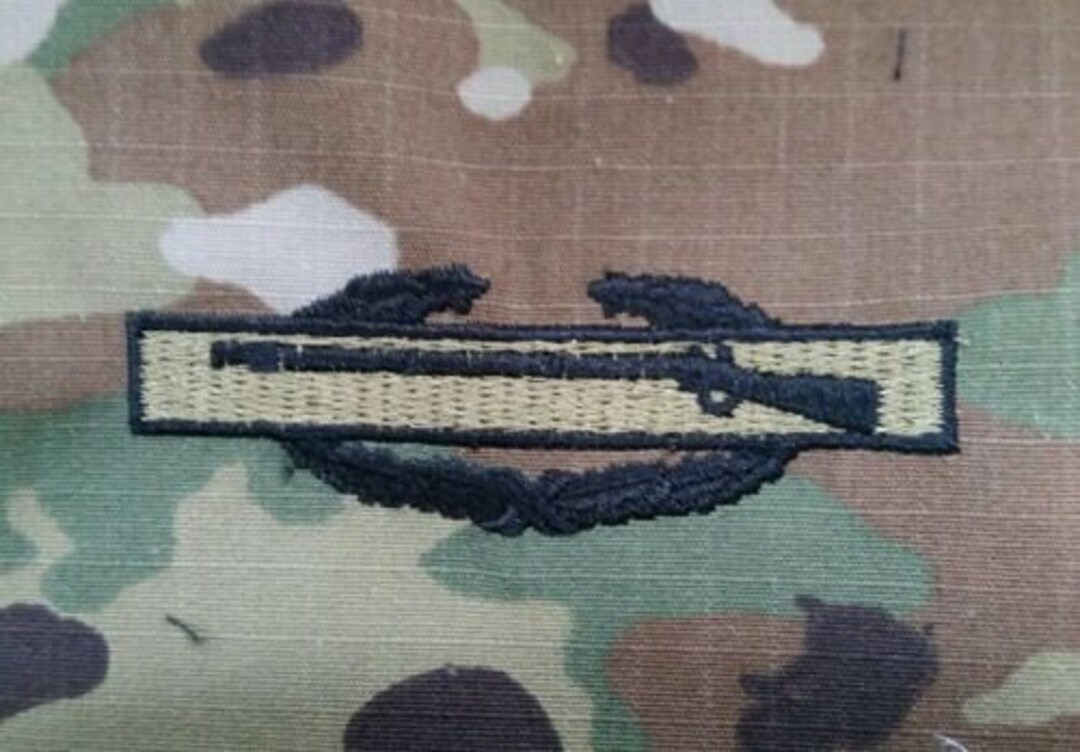 US Army Combat Infantry Badge Ocp Scorpion Sew On - Etsy