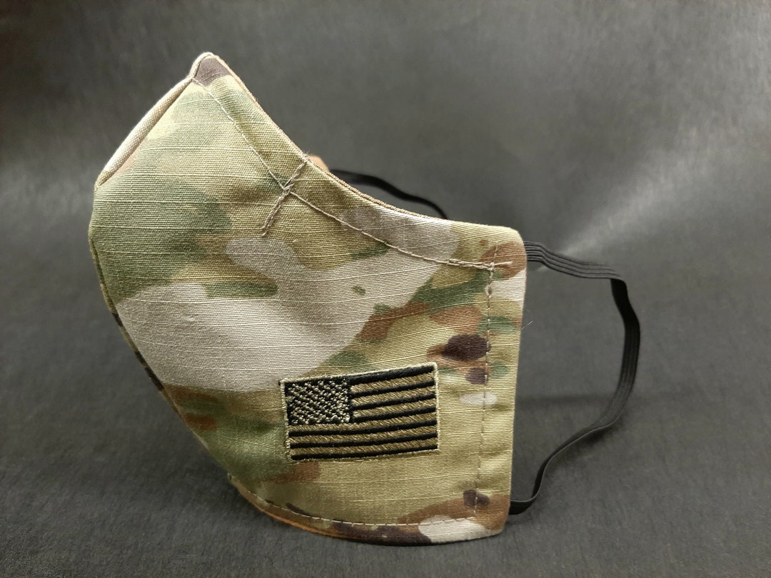 US ARMY Ocp/scorpion Embroidered Subdued US Flag Quality 2 Sided Open ...