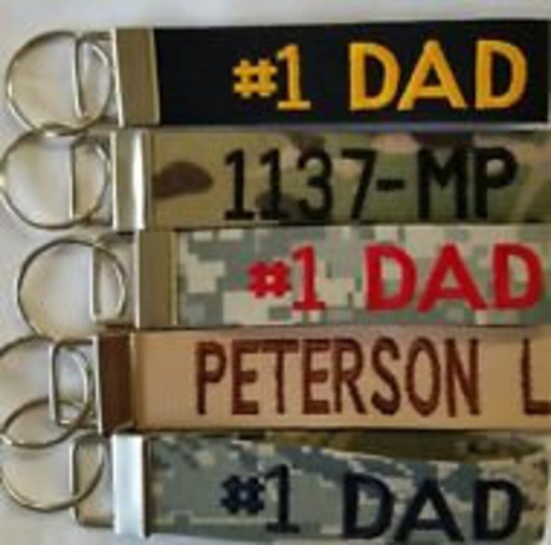 Custom Key Fobs Your Text 23 Colors to Choose From - Etsy