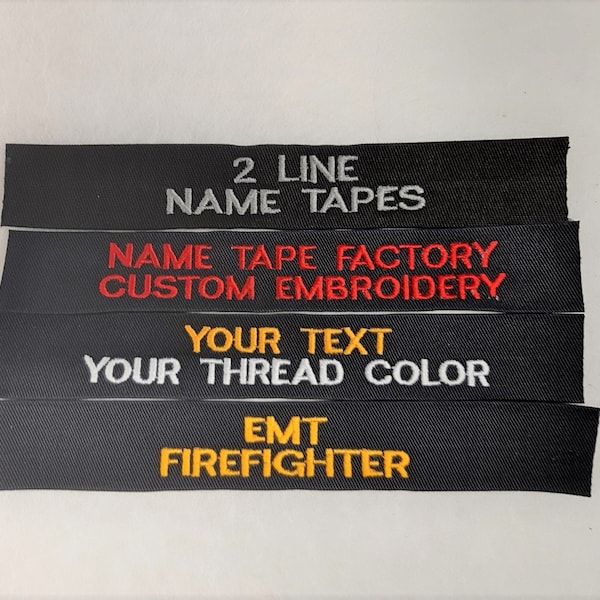 Name Tape - Etsy