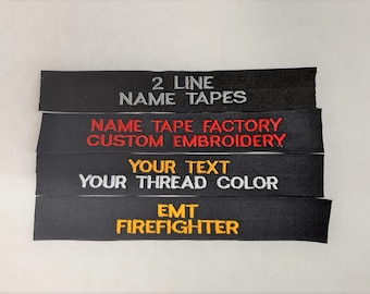 LAW ENFORCEMENT /TACTICAL Name Tape Sew On | Etsy