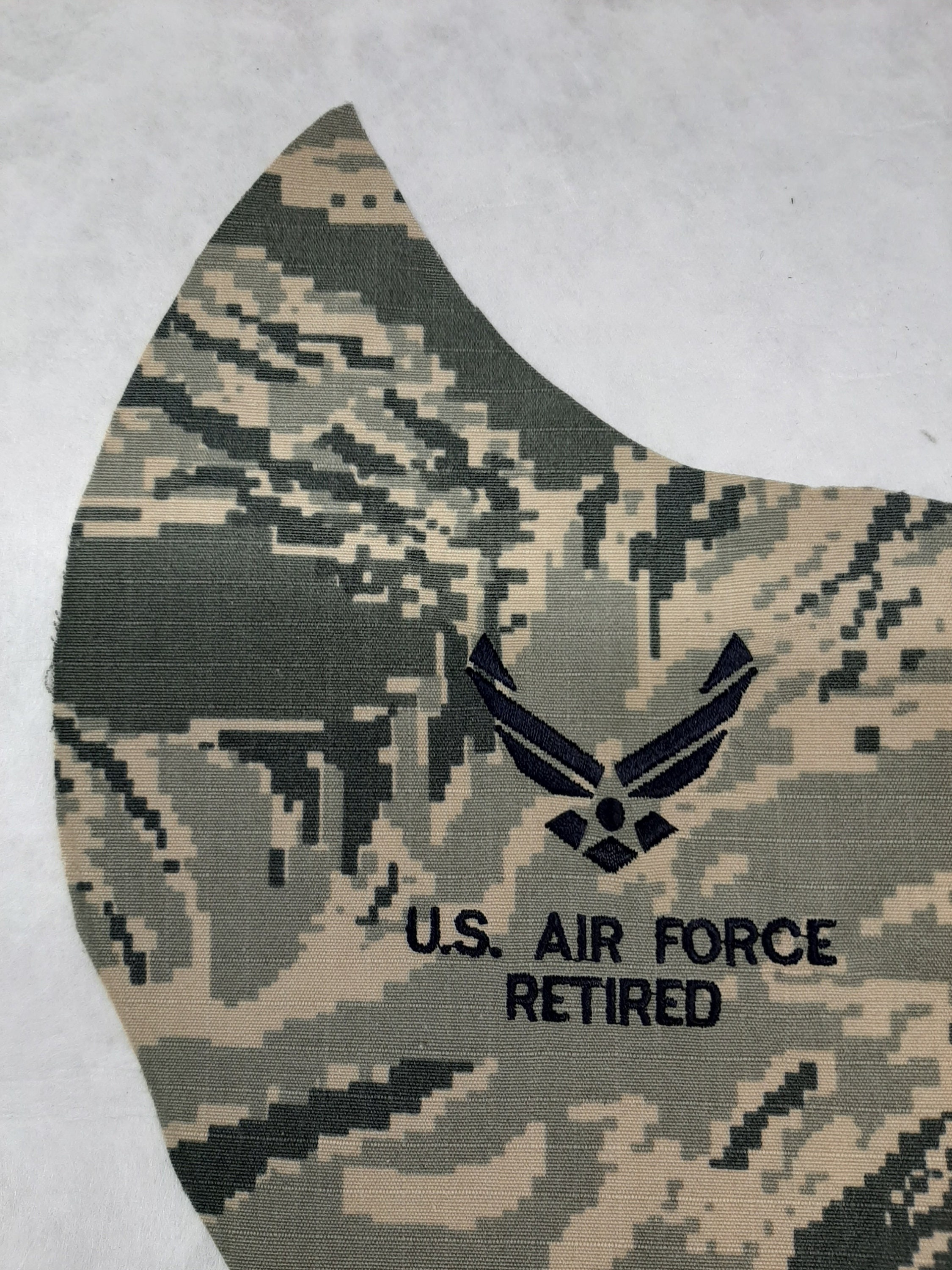 Air Force Camo Logo Wallpaper