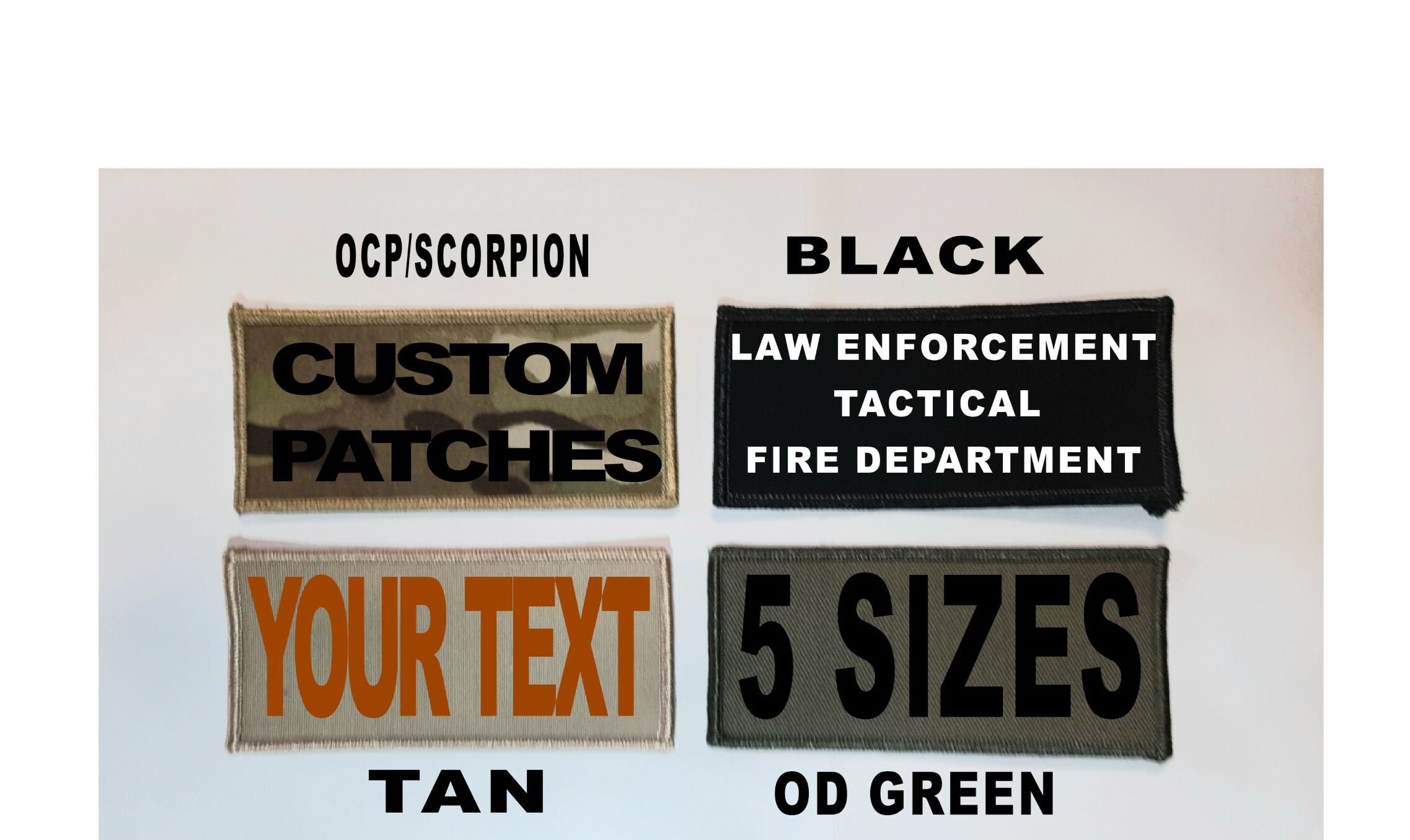 Tactical/military/dog Harness/custom Embroidered Patches for - Etsy