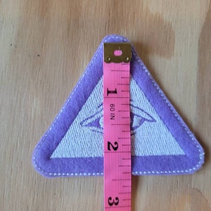 I'll Be Watching You. Handmade Sew on Patch Embroidered Patches Eye of ...