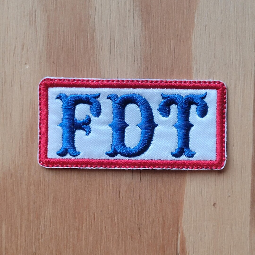 FDT Patch F%*k D. T. Handmade Embroidered Sew on Patch - Etsy