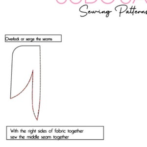 Durag Sewing Pattern Pdf, Baby Durag Pattern, Pdf Kids Durag Pattern ...