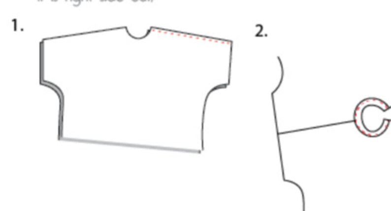 Drop Shoulder Sweater Sewing Pattern Pdf Sweatshirt Sewing - Etsy