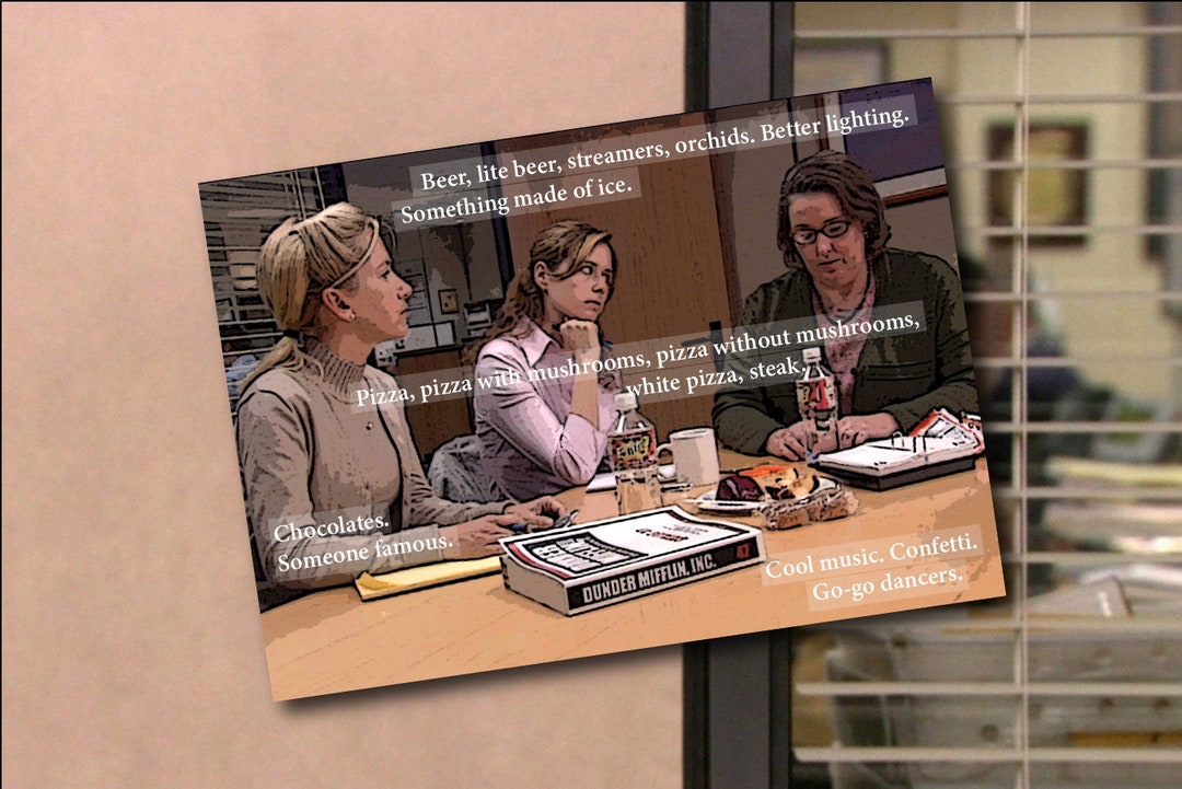 The Office Birthday Card, Birthday Card, Happy Birthday, the Office ...