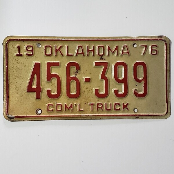 1976 License Plate - Etsy