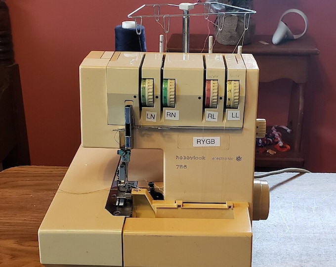 Vintage Pfaff Hobbylock Model 786 4-thread Serger With Foot Pedal ...