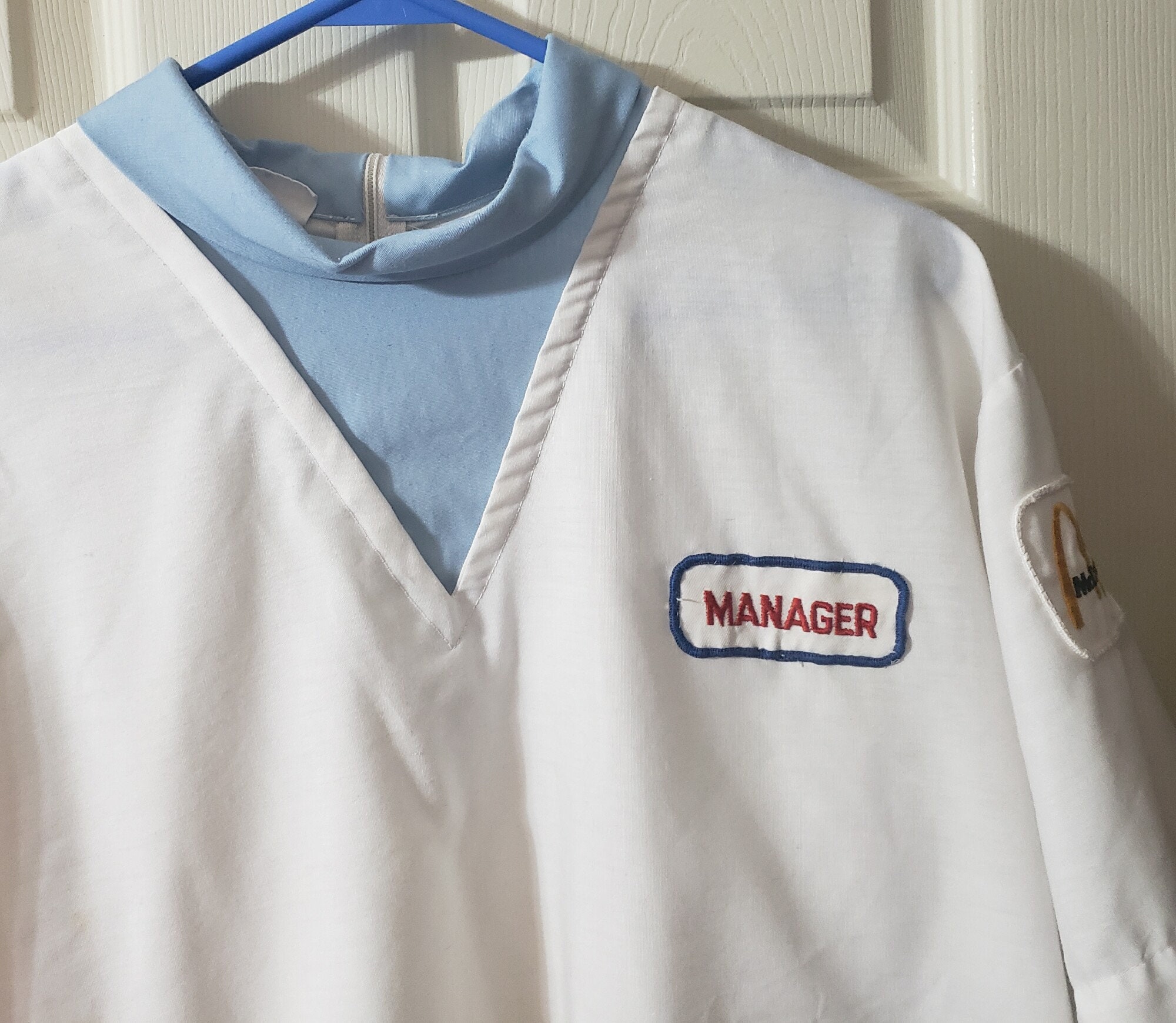 Vintage Early 1970's Mcdonalds Mangers Uniform Shirt - FREE SHIPPING ...