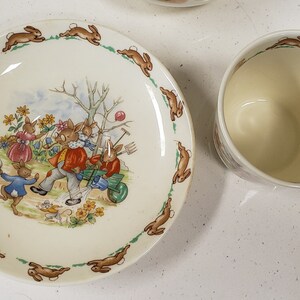 Vintage Bunnykins Royal Doulton 8 Piece Tea Set - FREE SHIPPING!! - Etsy