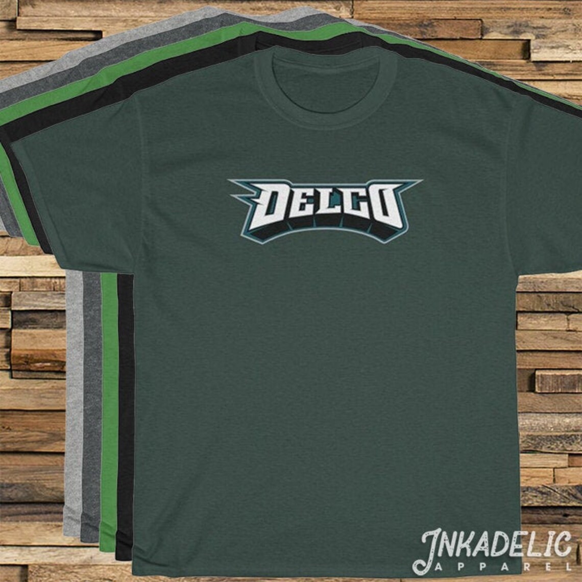 Delco Delaware County Tshirt for Philadelphia Eagles Fans - Etsy UK