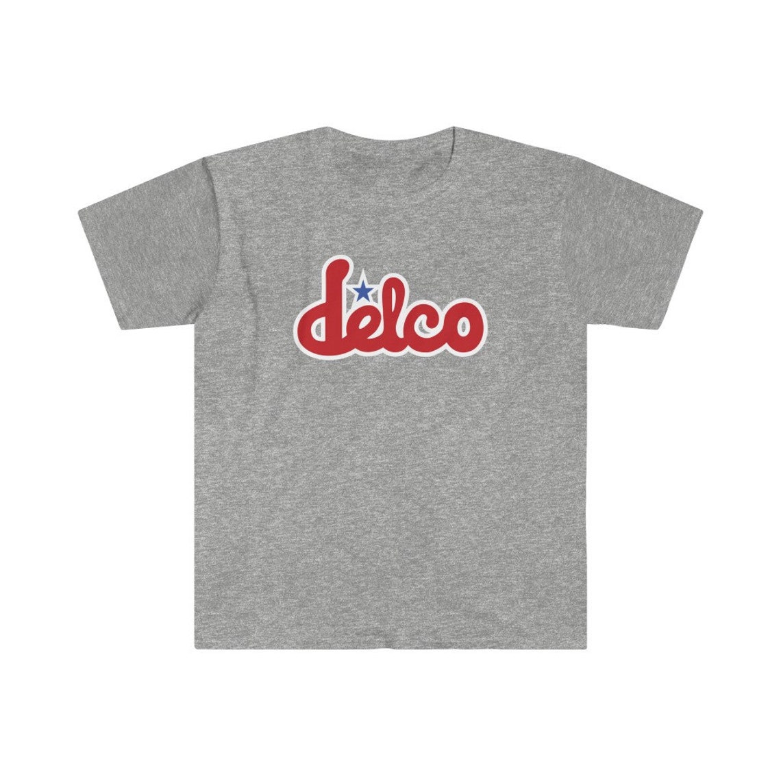 Delco Phillies Logo Philadelphia PA Philly Delaware County - Etsy