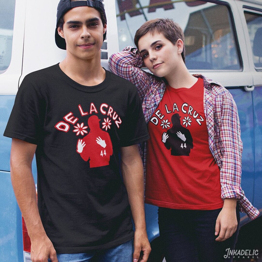 Elly De La Cruz 44 Tee Shirt for Cincinatti Reds Fans Cincy Ohio OH ...