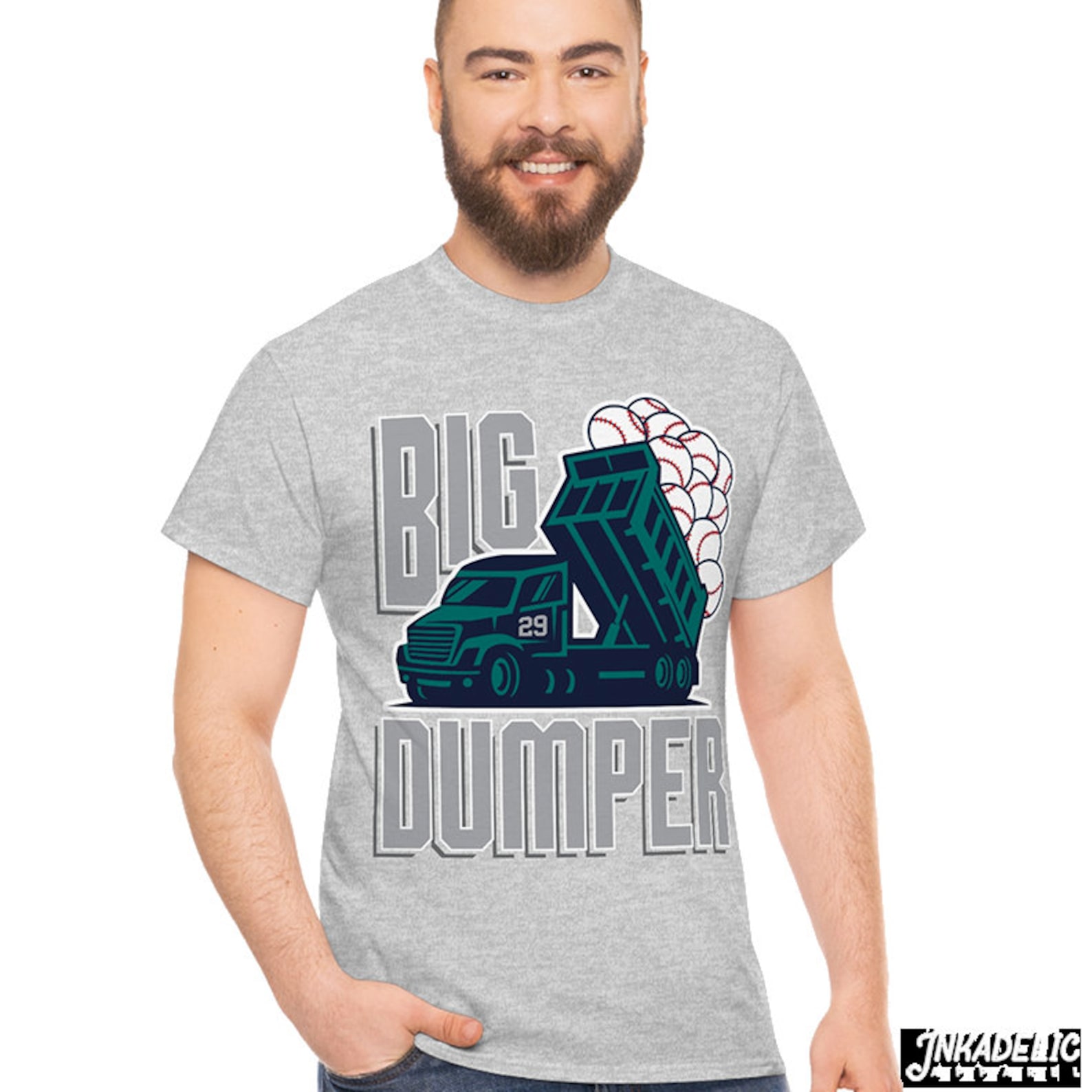 Big Dumper Cal Raleigh Seattle Mariners Funny Fan Gear Catcher - Etsy