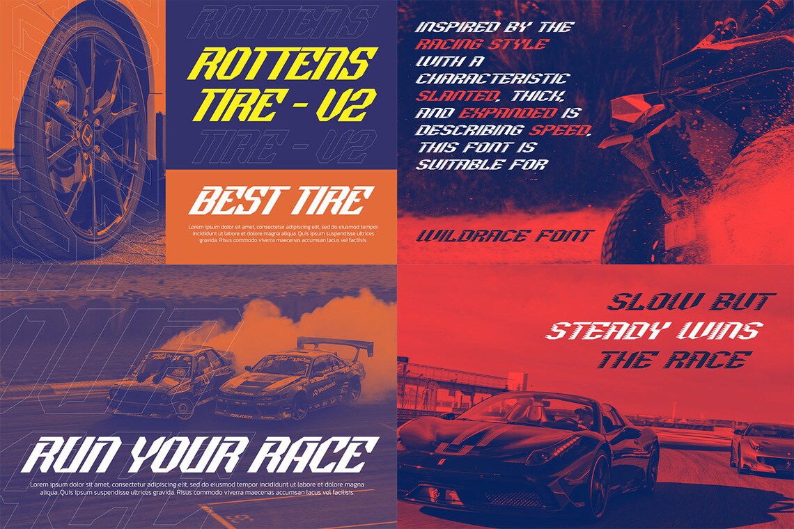 Racing Sports Font sports Fonts racing Fonts Instant - Etsy