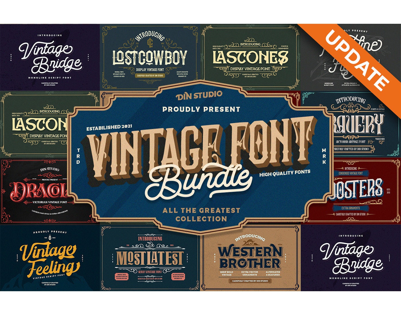 Vintage Fonts Free Download