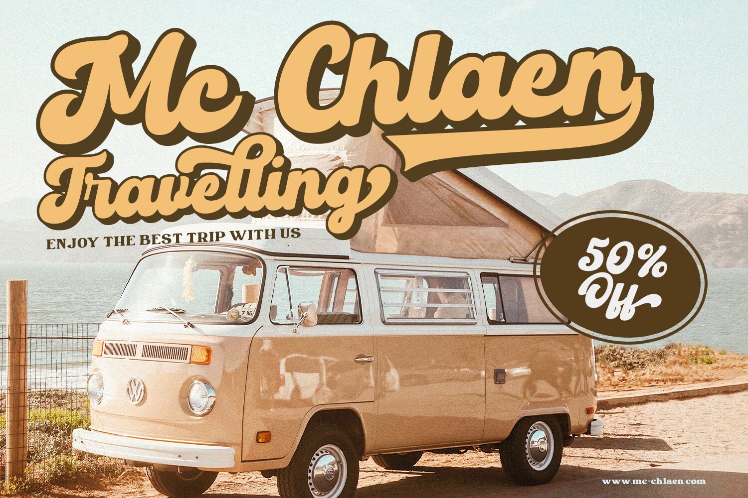 Vintage Round Font | Instant Digital Download | Vintage & Groovy Fonts ...