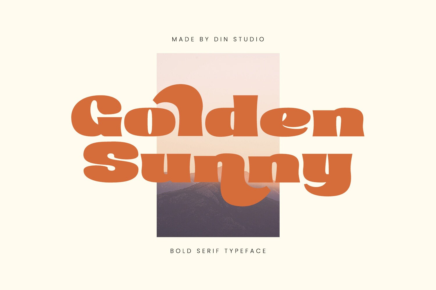 Golden Sunny-bold Serif Font Canva Fonts Cricut Fonts procreate Font ...