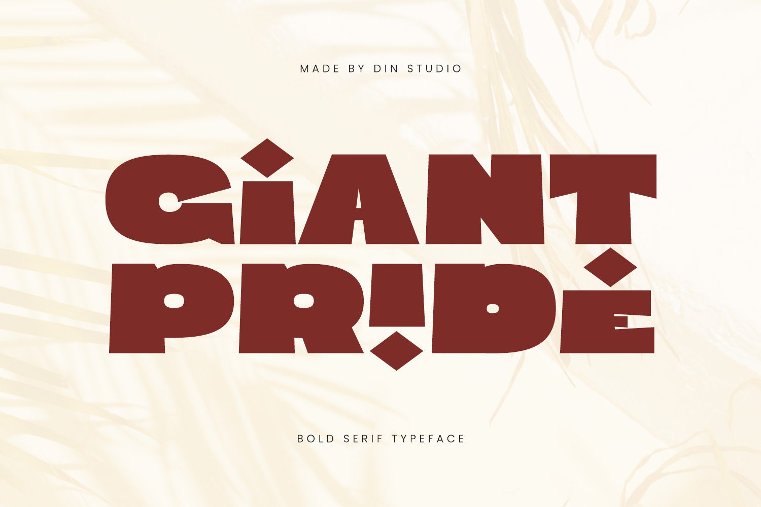 Giant Pride-bold Serif Font Canva Fonts Cricut Fonts procreate Font ...
