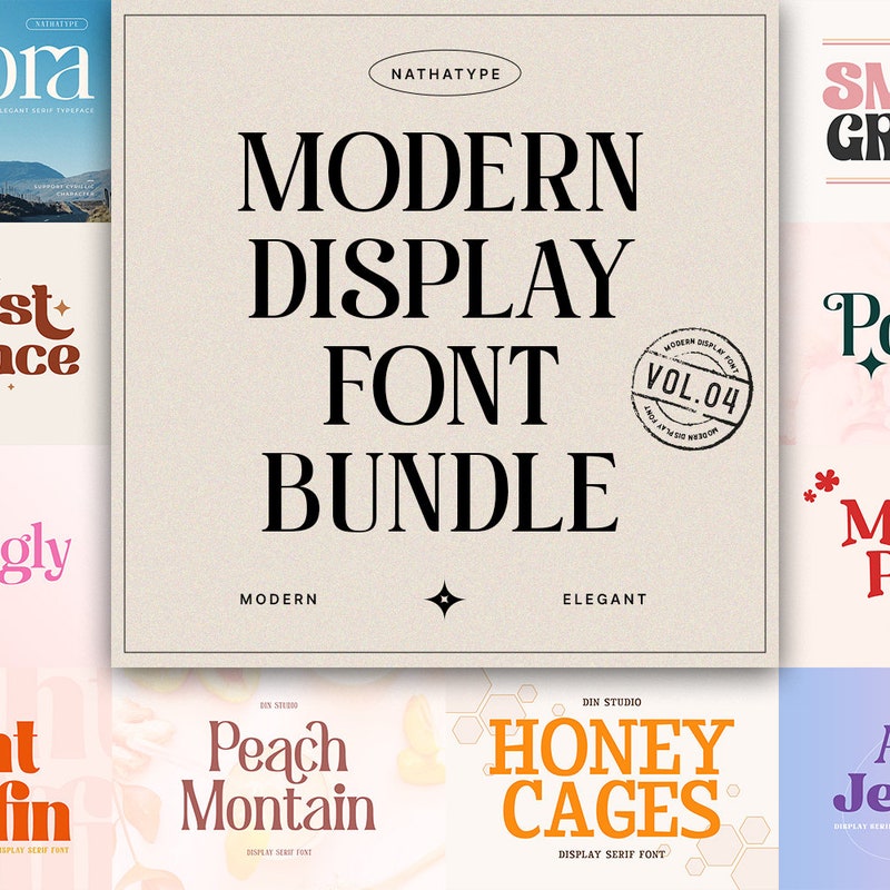 Font Bundle - Etsy