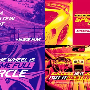 Racing Sports Font Bundle | Instant Download | Sports Fonts for Canva ...