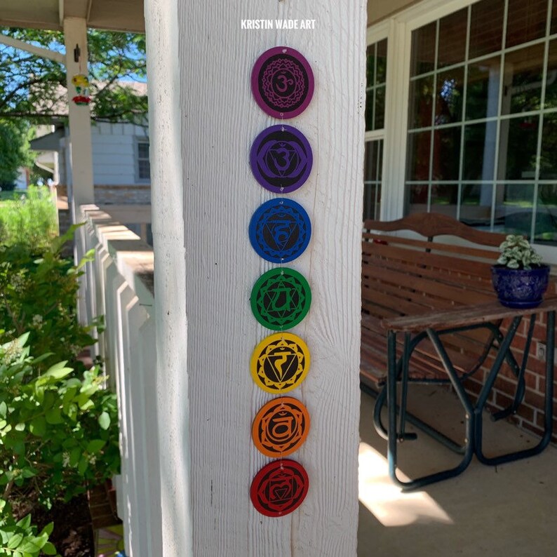 Chakra Wall Hanging Chakra Art Decor Painting Chakras | Etsy Chakra Wall Hanging Chakra Art Decor Painting Chakras | Etsy