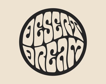 Psychedelic Logo Trippy, Vintage Logo Round, Instagram Logo Funky 60s ...