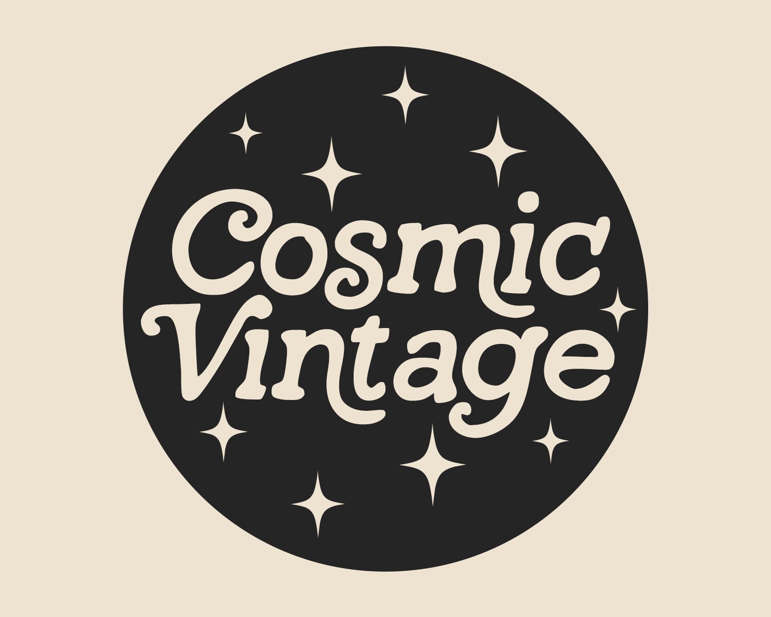Round Vintage Logo