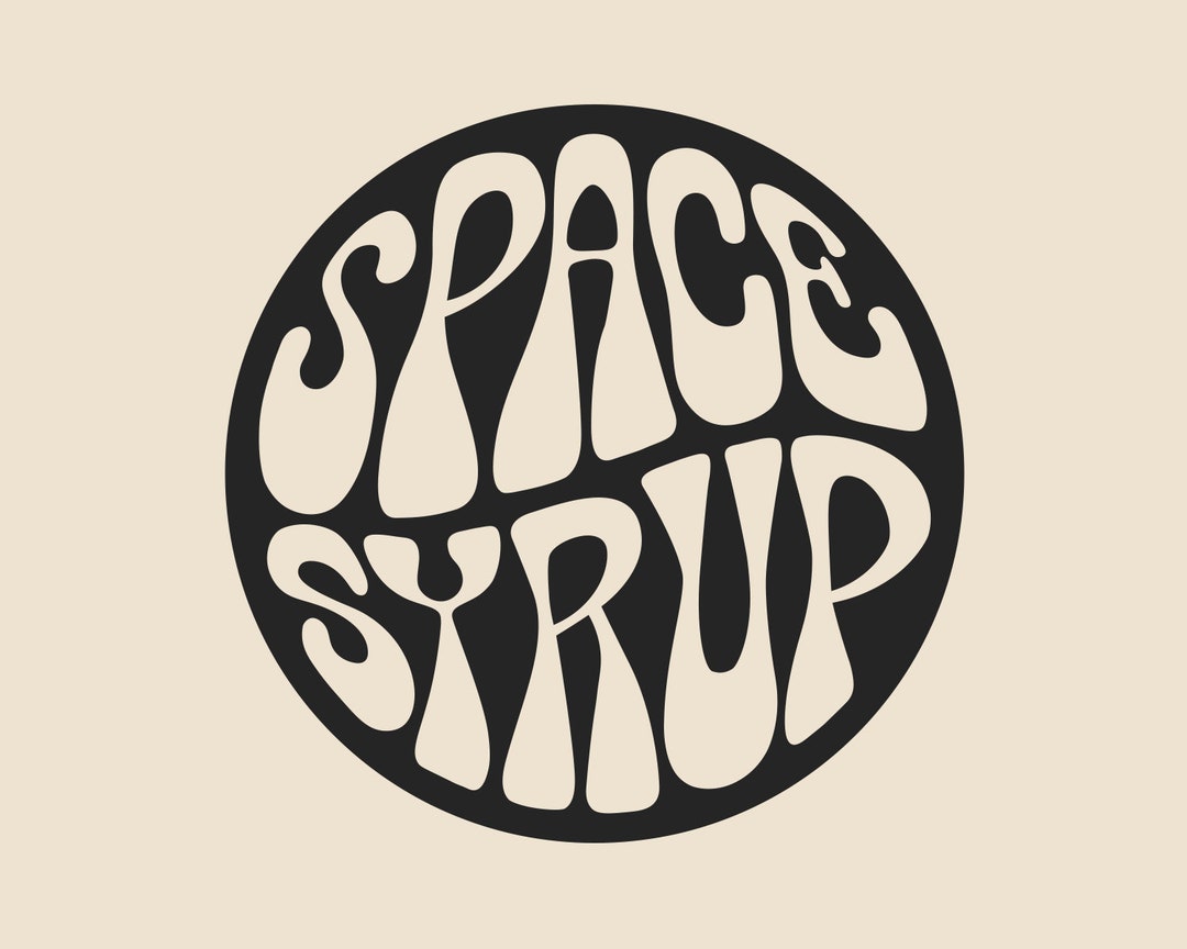 Psychedelic Logo Trippy, Vintage Logo Round, Instagram Logo Funky 60s ...