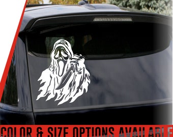 Horror Movie Car Decal | Etsy