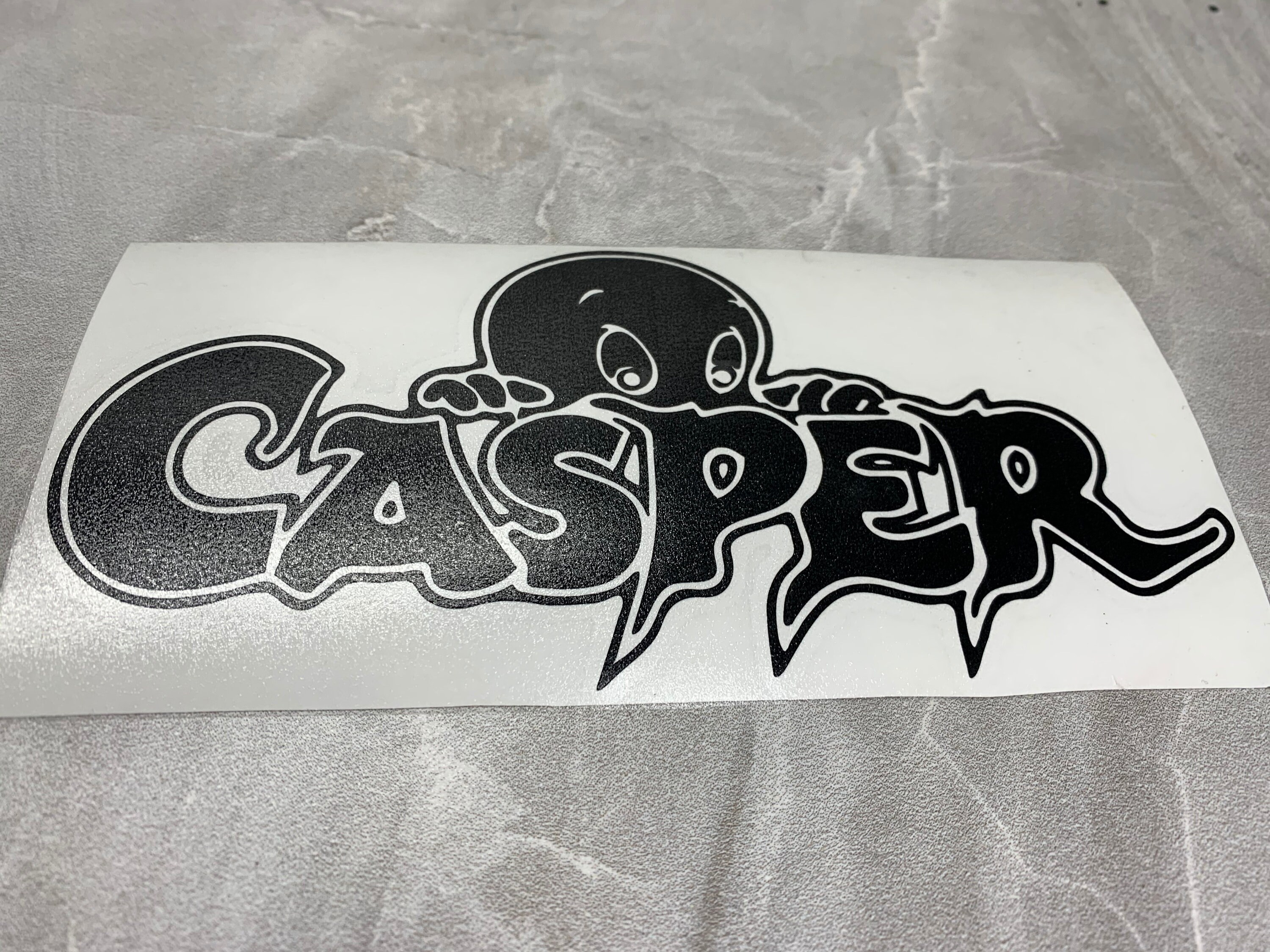 Casper Sticker The Friendly Ghost Vinyl Aufkleber Für Auto LKW | Etsy