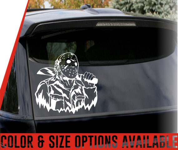 Bumper Stickers Stickers, Labels & Tags Decal for car Horror Car decal ...