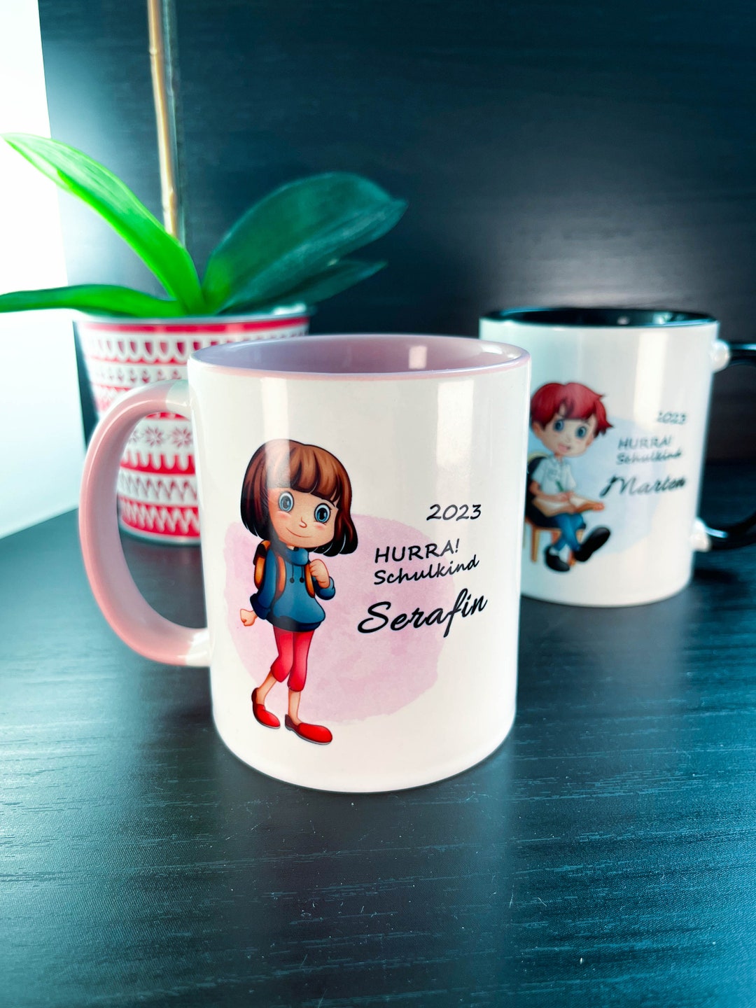 Personalized School Mug With Name - Unique Gift for Students - Etsy