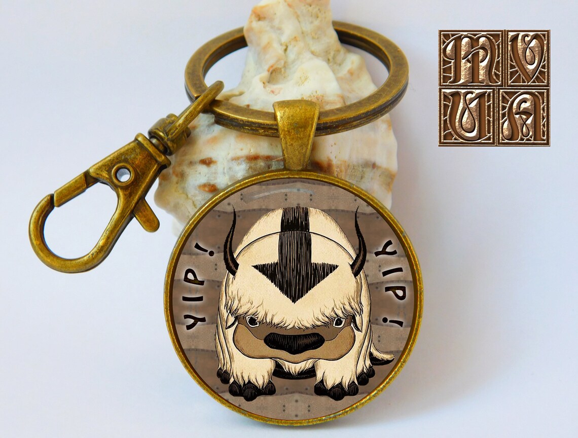 Appa Keychain Avatar the Last Airbender Keychain | Etsy