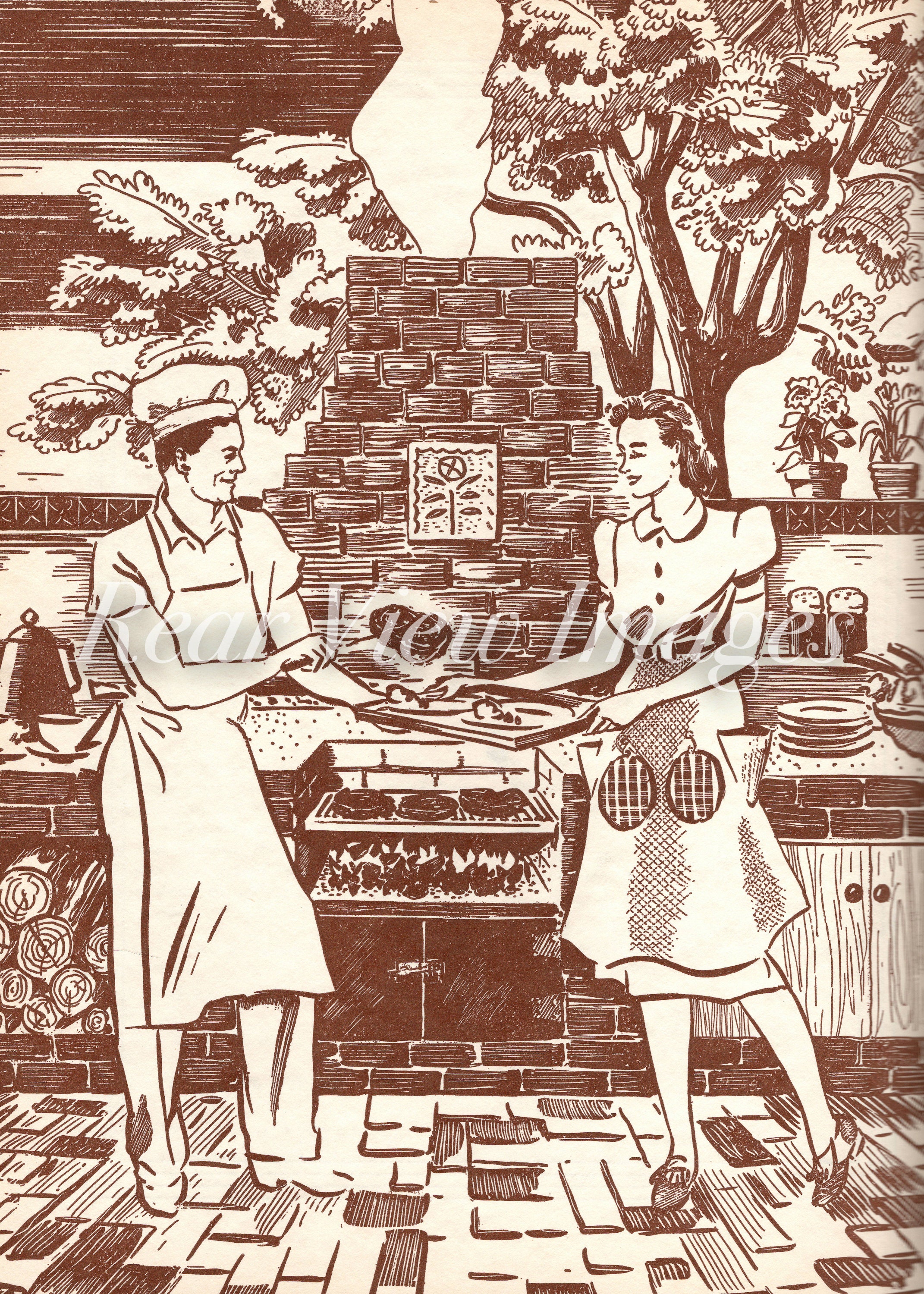 Vintage Bbq Images
