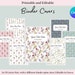 Floral Binder Covers Printable Binder Covers Canva Editable Binder ...