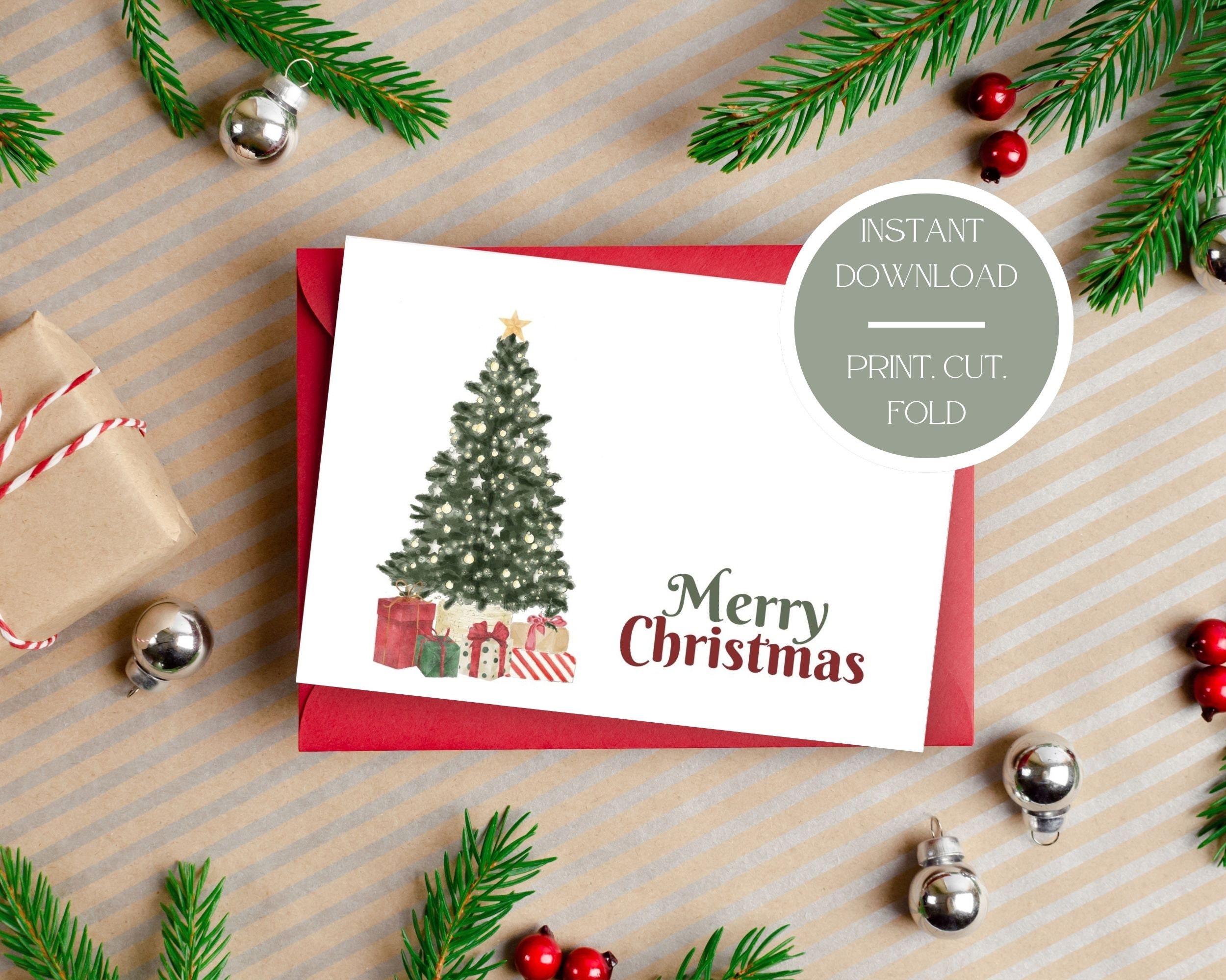 Printable Christmas Cards Printable Christmas Greeting Cards Christmas ...