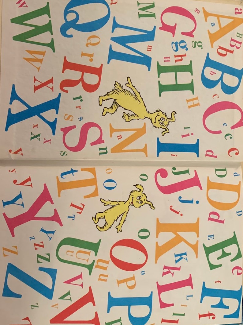Dr. Seuss's ABC - Etsy