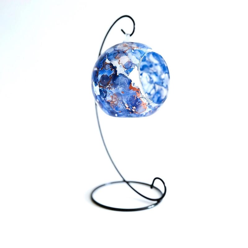 Orb Glass Light - Etsy UK
