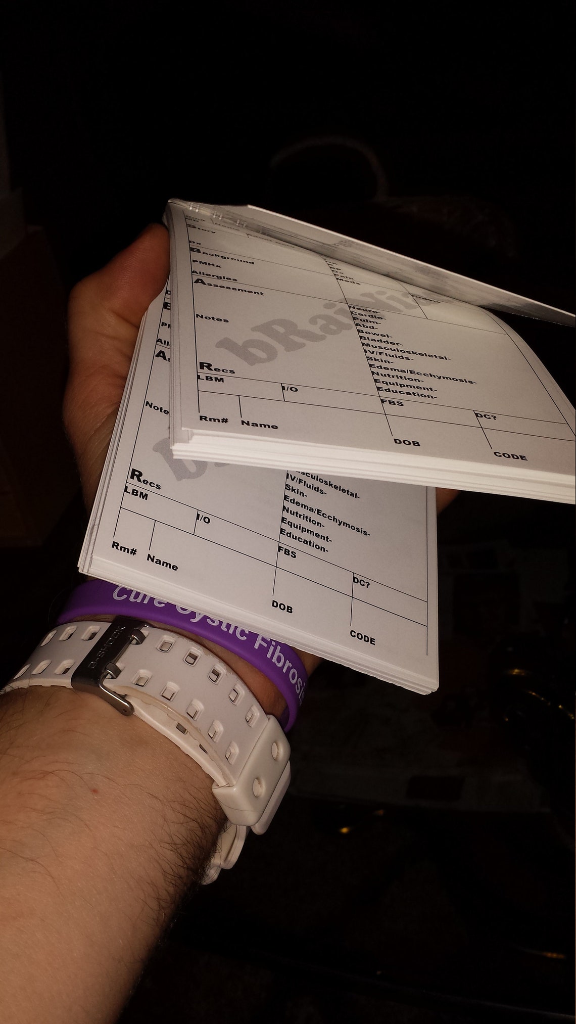 Brainiac Nurse Brain Sheet Notebook Patient Data Book | Etsy Canada