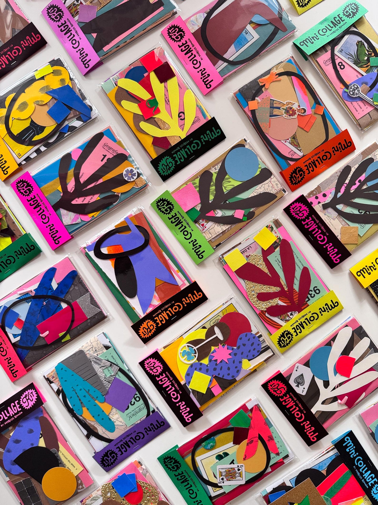 Mini Collage Kits - Etsy