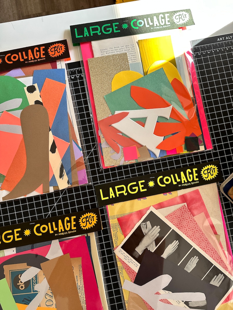 Large Collage Kit - Etsy
