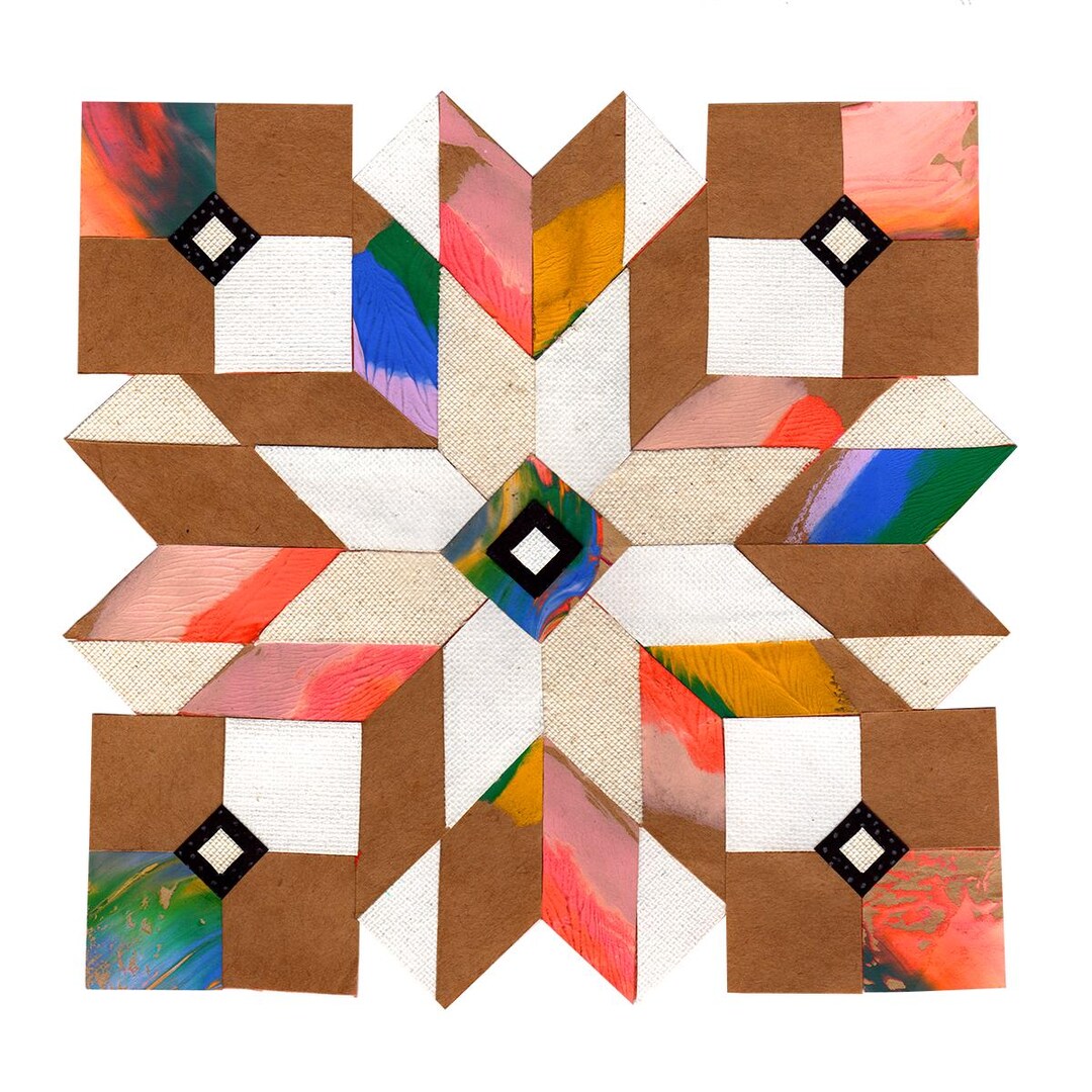 Paper Quilt Square - 8x8 In. Print - Etsy
