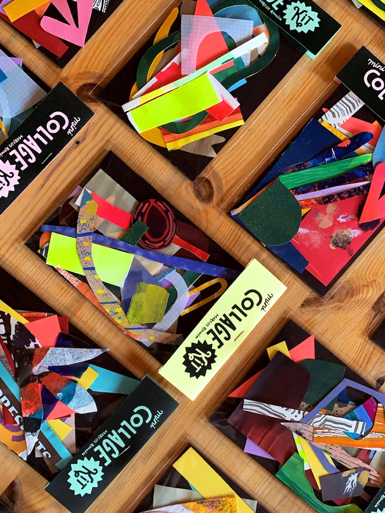Mini Collage Kits - Etsy