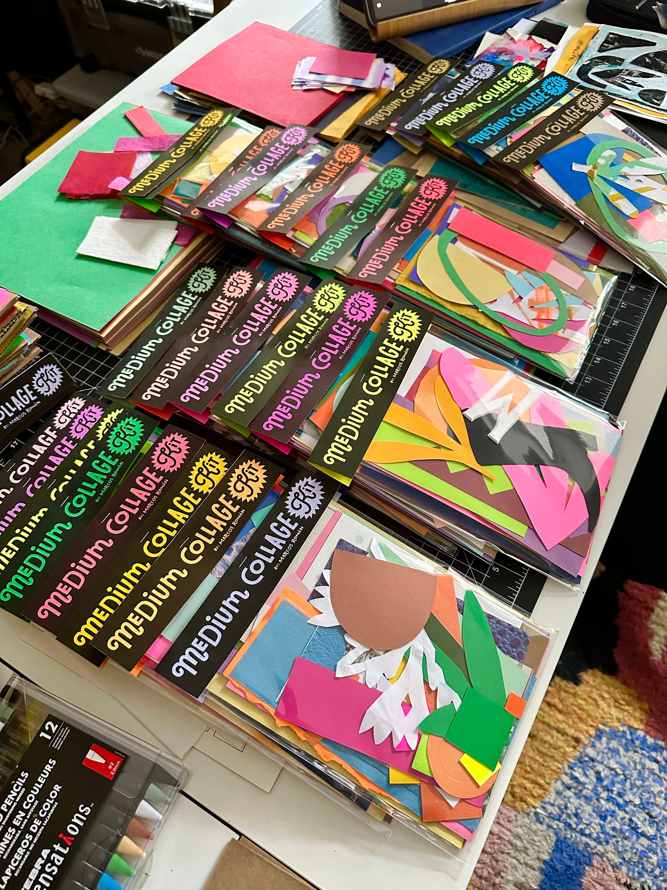 Medium Collage Kits - Etsy