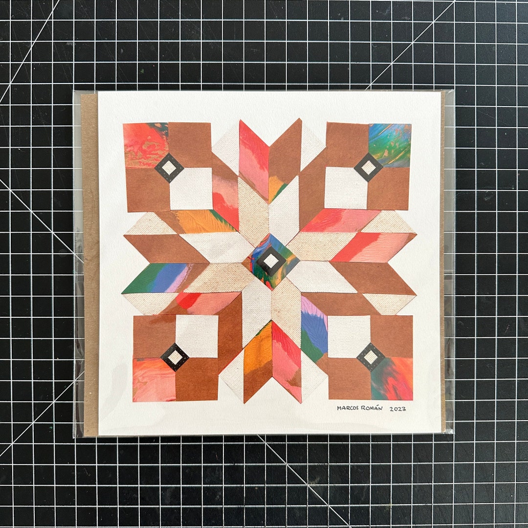 Paper Quilt Square 8x8 In. Print - Etsy