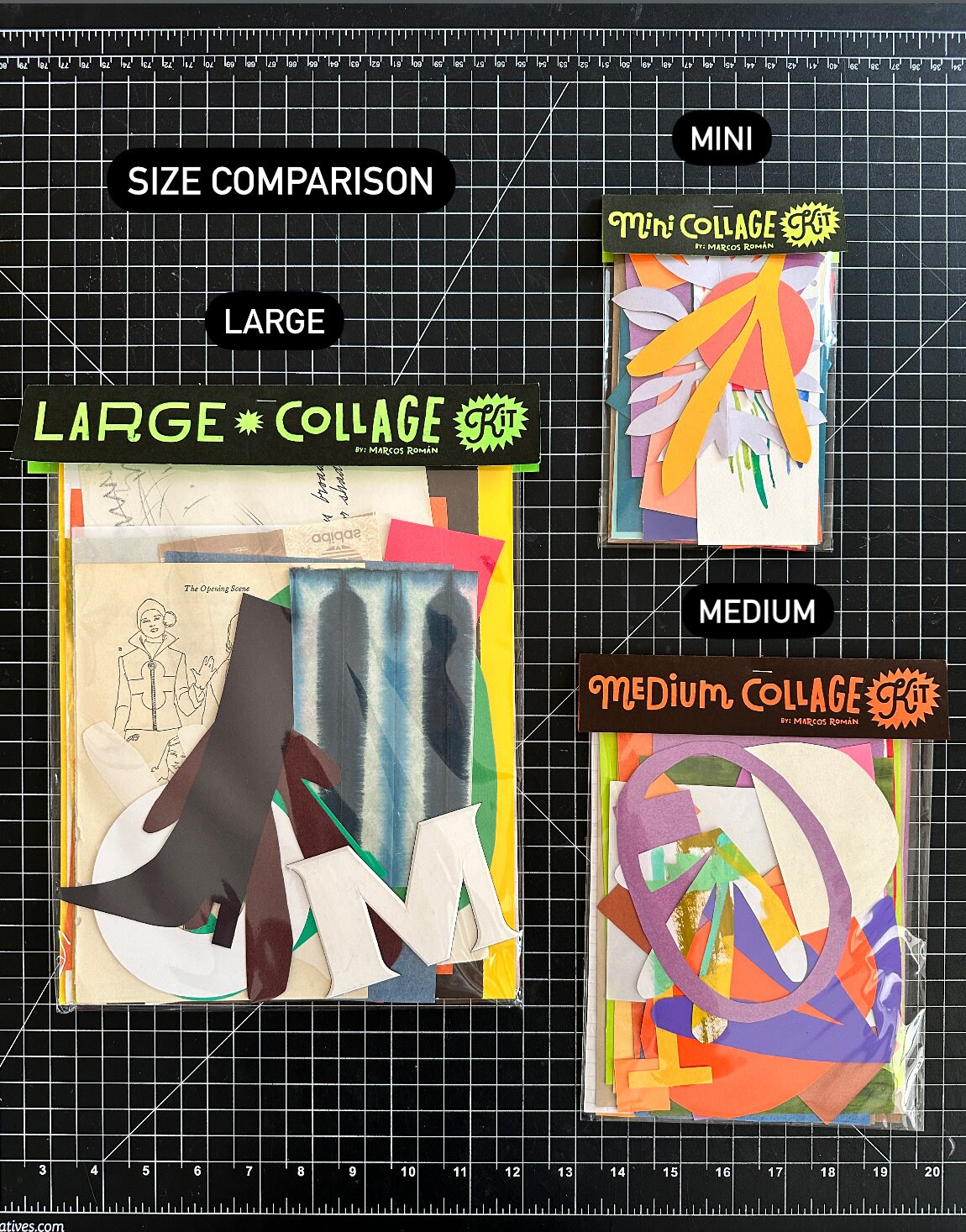 Large Collage Kit - Etsy